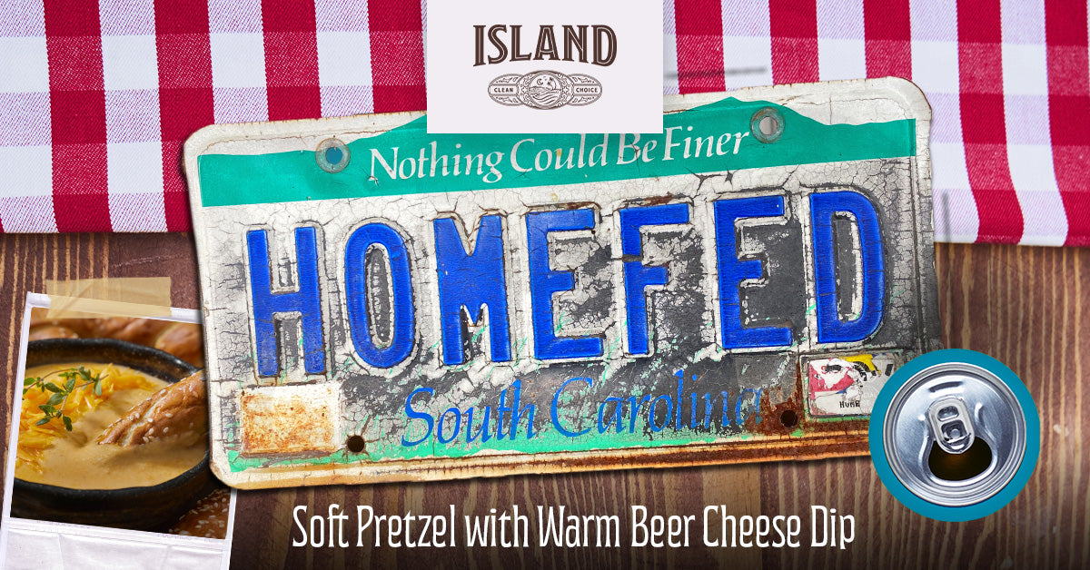 Homefed Friday: Soft Pretzel with Warm Beer Cheese Dip – Island Brands USA