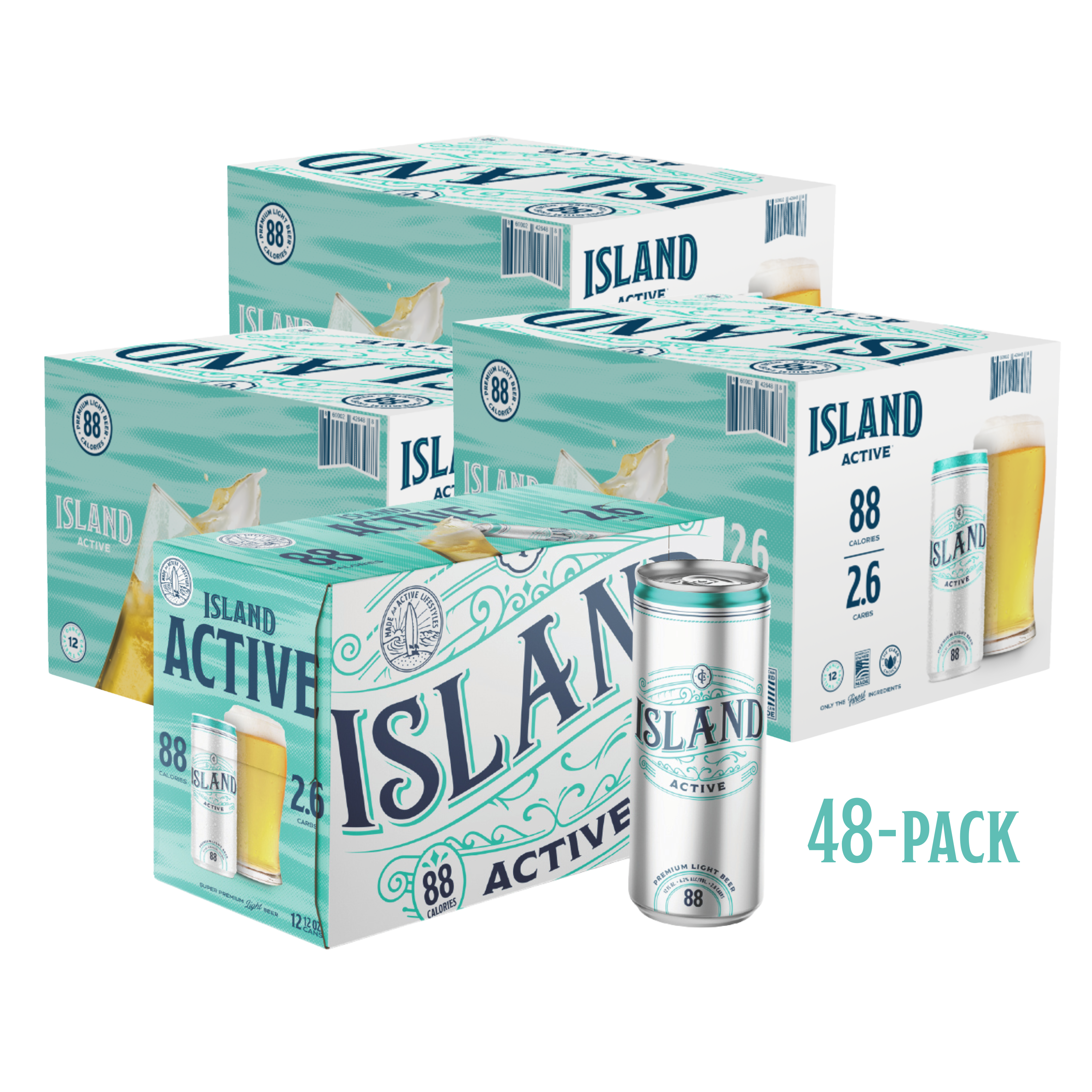 Island Active Case | 48-Pack – Island Brands USA