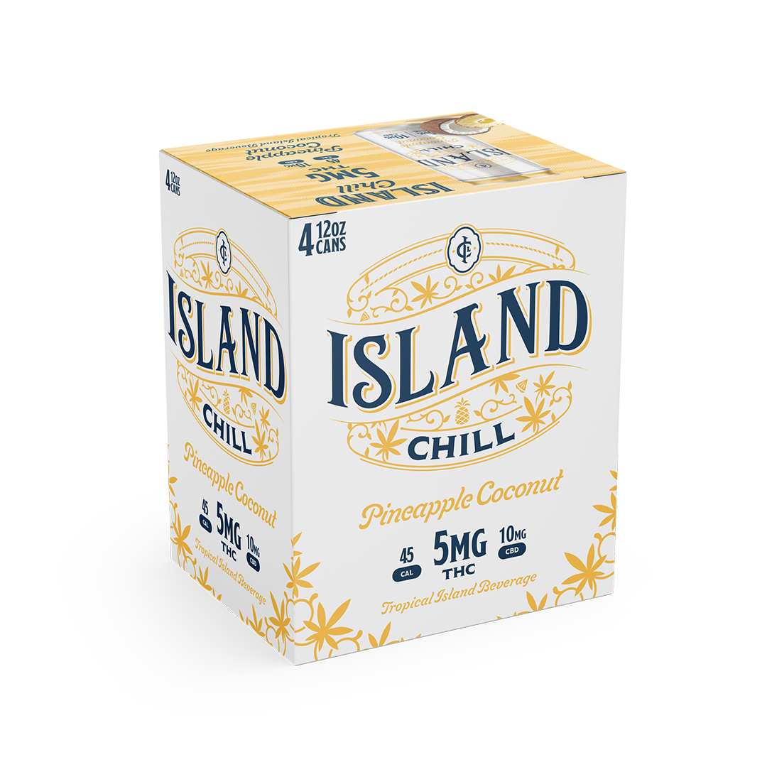 Island Chill Pineapple Coconut 4-pack – Island Brands USA